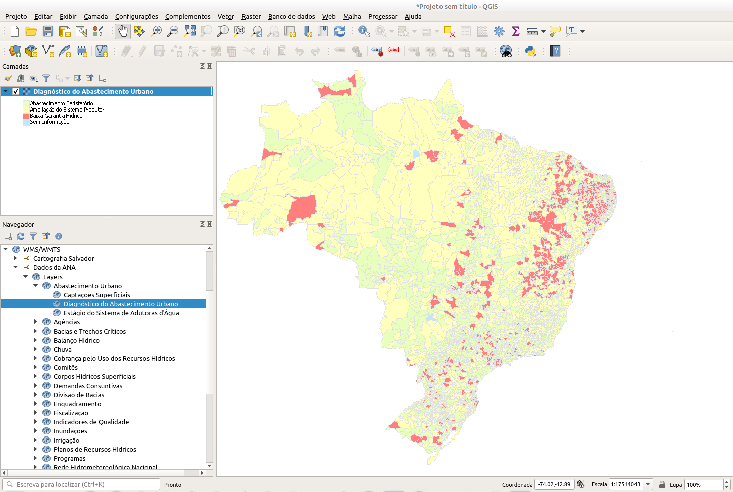 Como Criar conexão WMS, WCS e WFS no QGis 3.10 | ZNTGEO